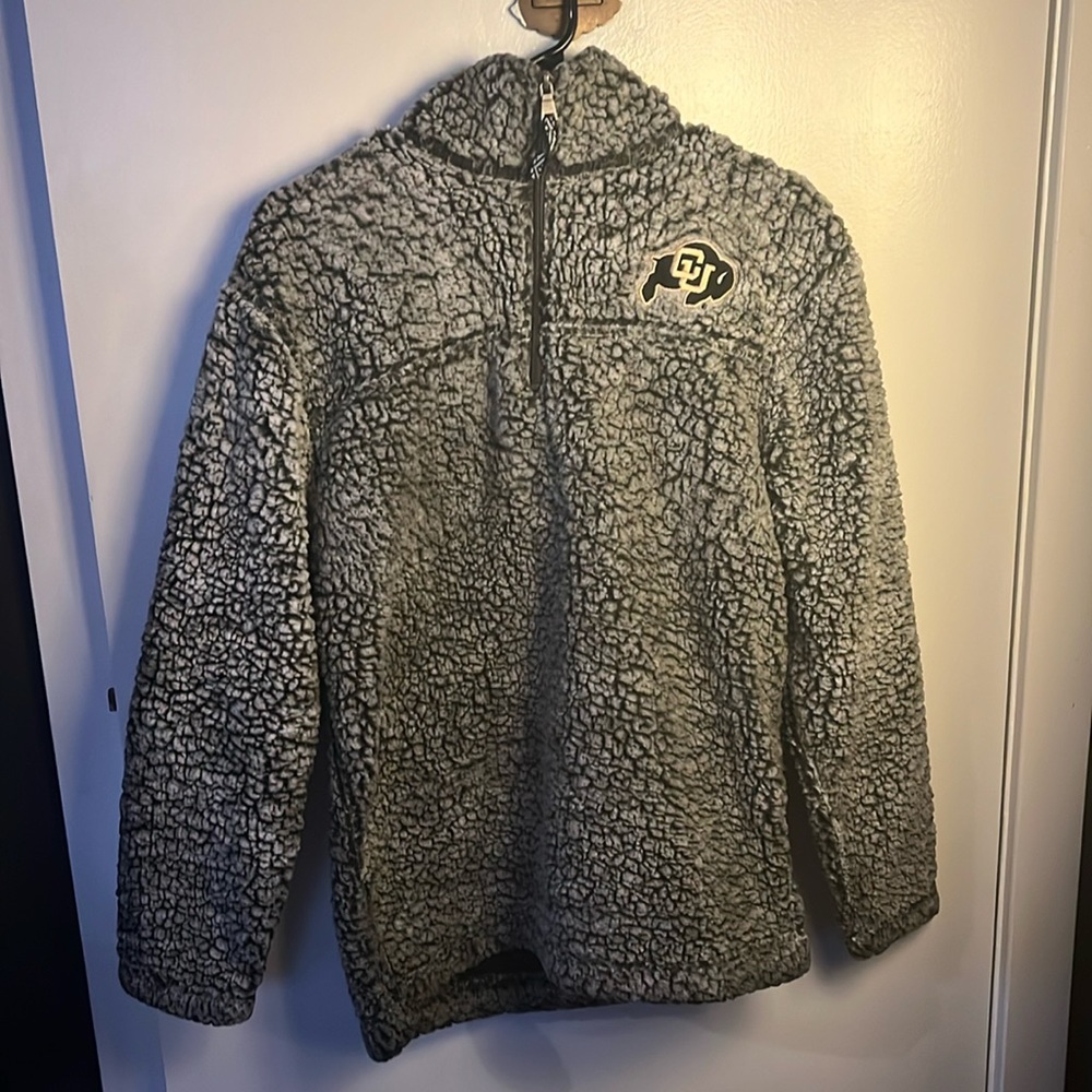 Cu Buffs Fuzzy Jacket - Gem